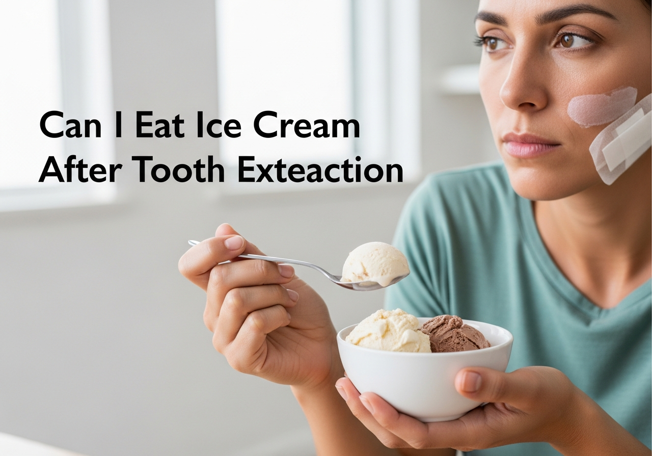 Can I Eat Ice Cream After Tooth Extraction